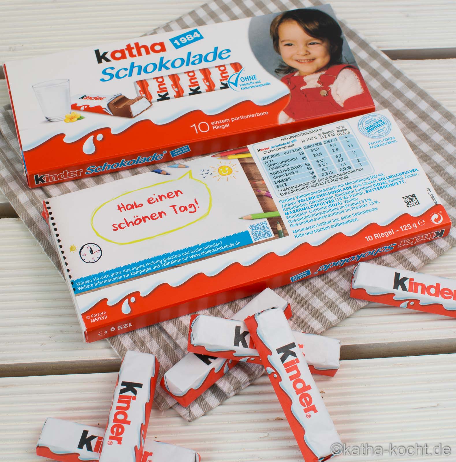 French Toast mit kinder Schokolade zum Frühstück - Katha-kocht!